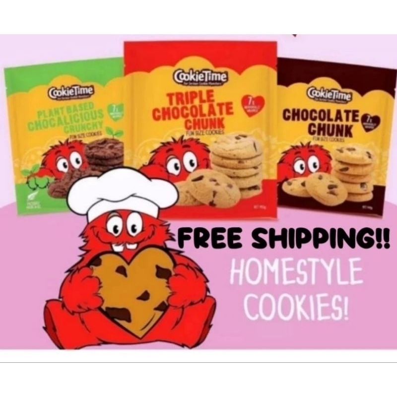Cookietime Chocolate Chunk Cookie 140G (7 individually) | Shopee Malaysia