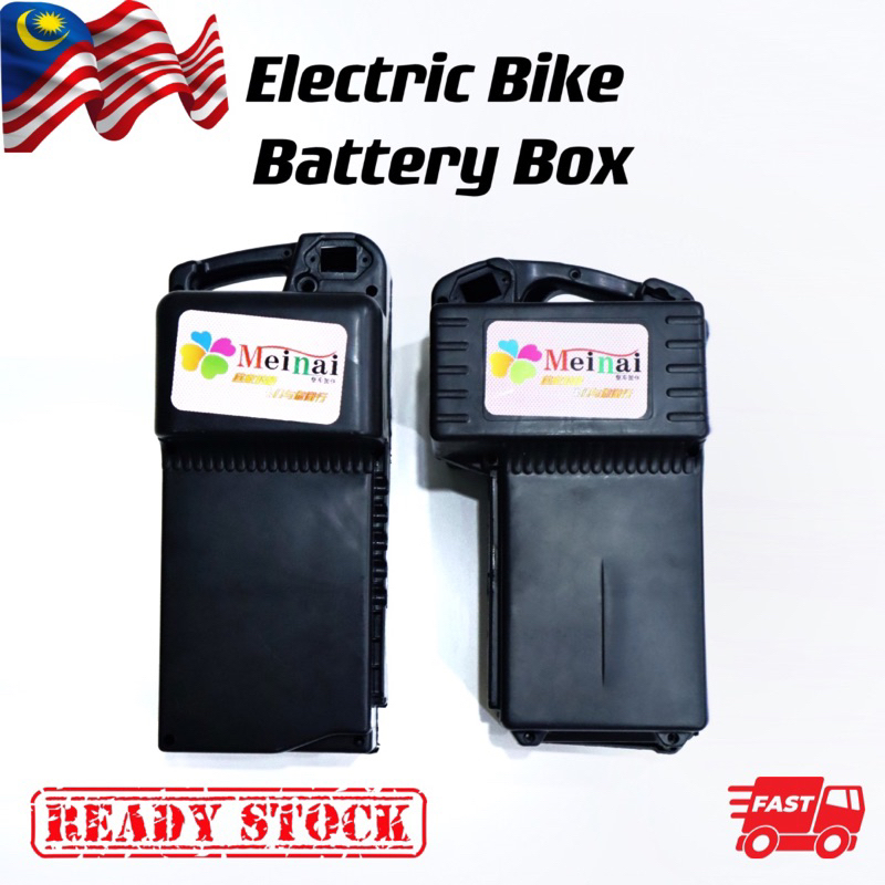 【Ready Stock🔥】Electric Bike Battery Box 48v 36v Scooter Case Holder ...