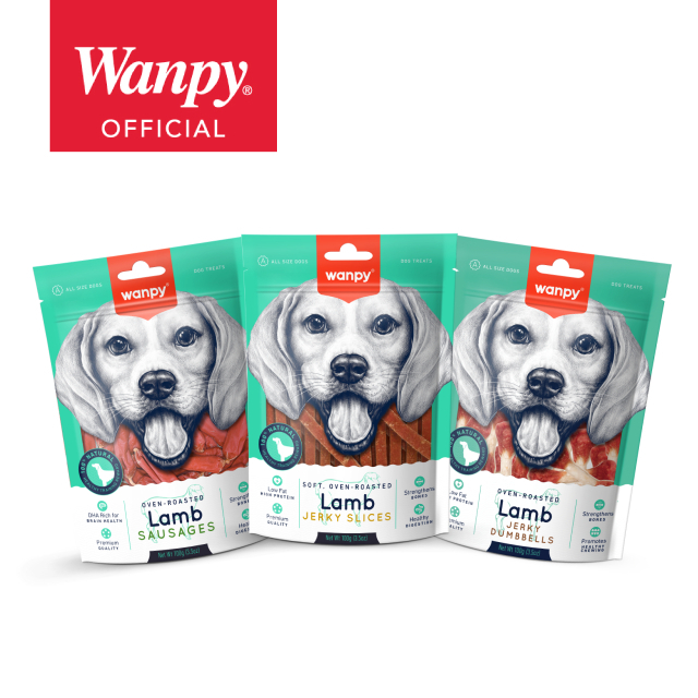 Wanpy Oven Roasted Lamb Jerky (100g) | Shopee Malaysia