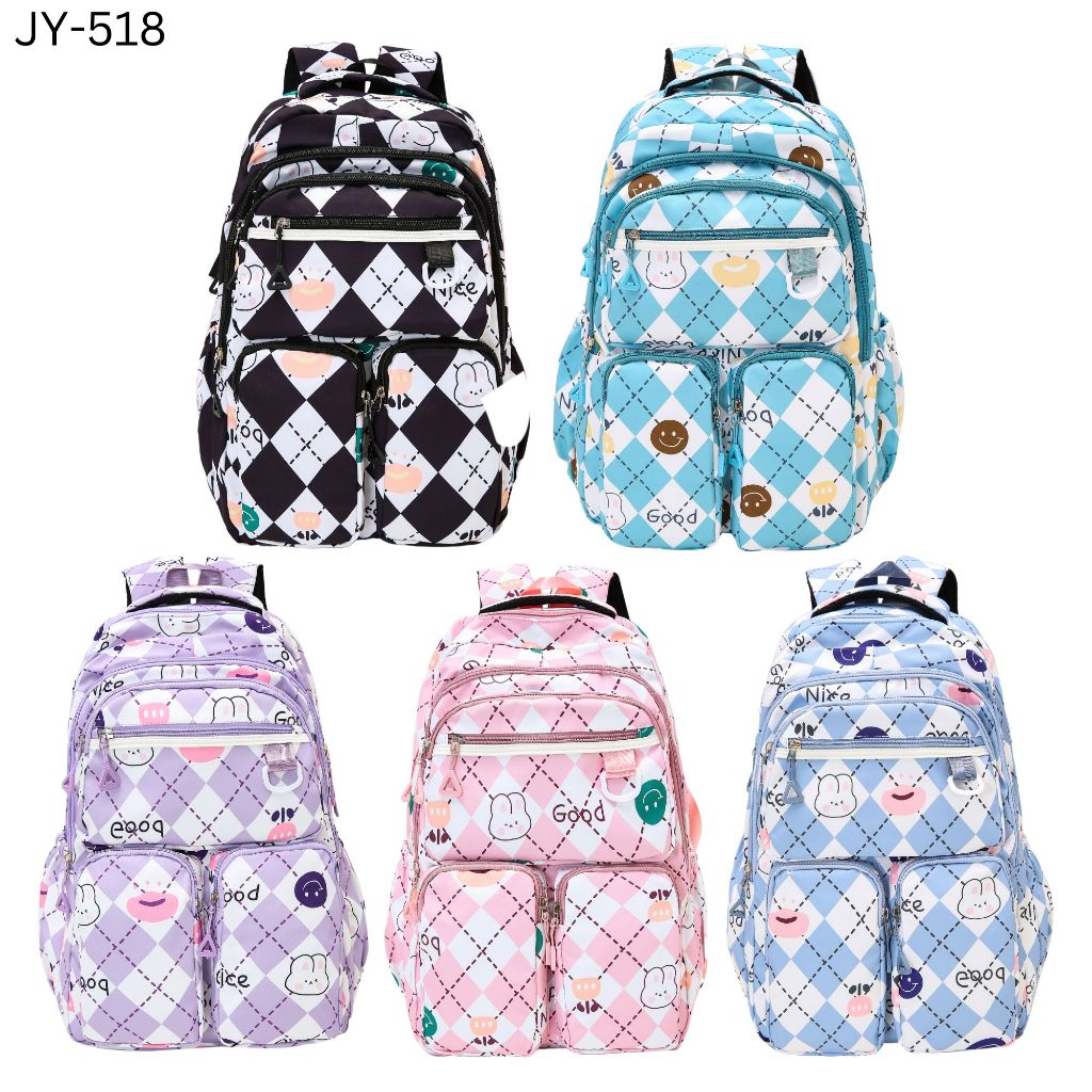 [ JY-518 / 46CM ] Design Korea CUTE Beg Galas Sekolah Rendah Menengah ...