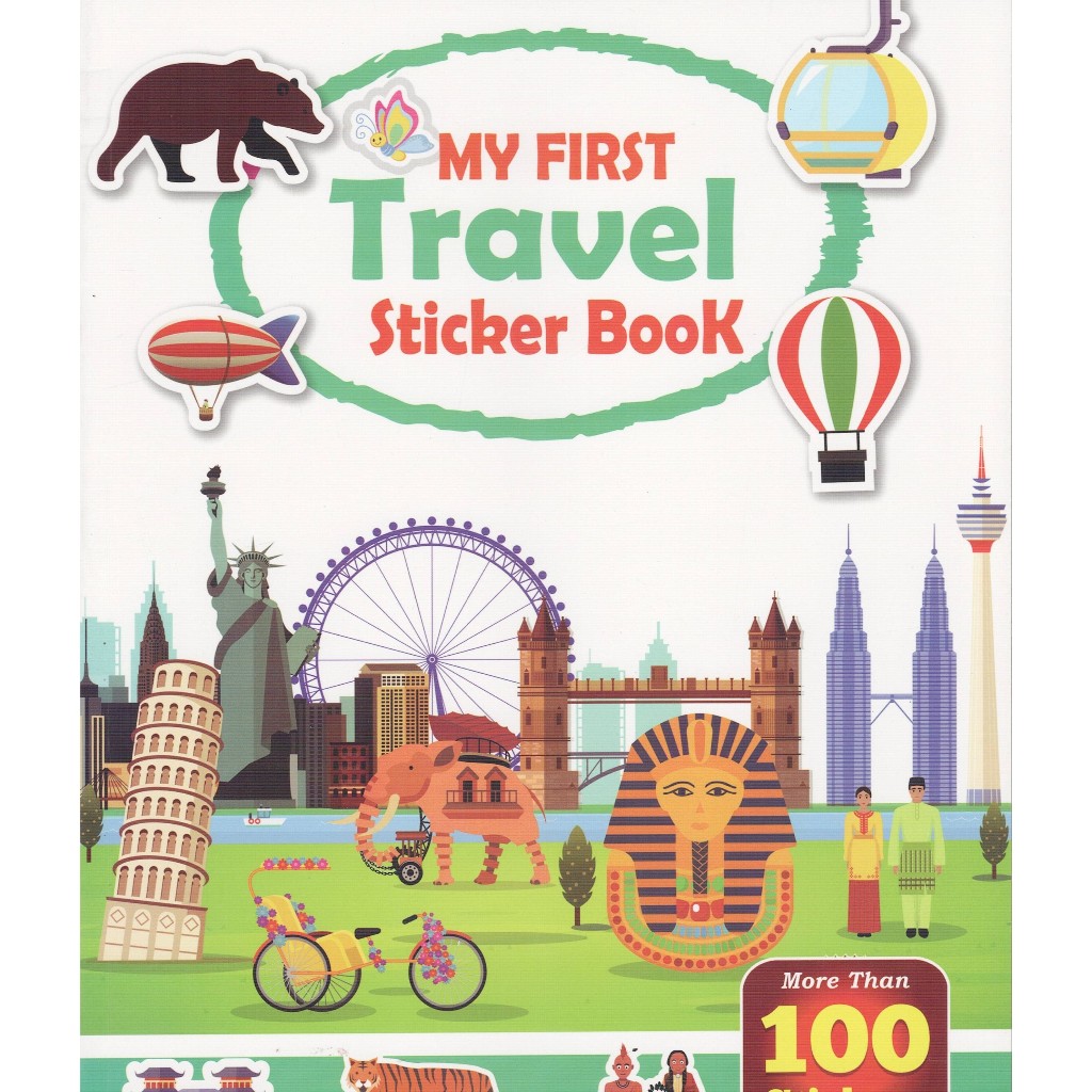 BUKU KANAK-KANAK : MY FIRST TRAVEL STICKER BOOK ( MORE THAN 100 ...