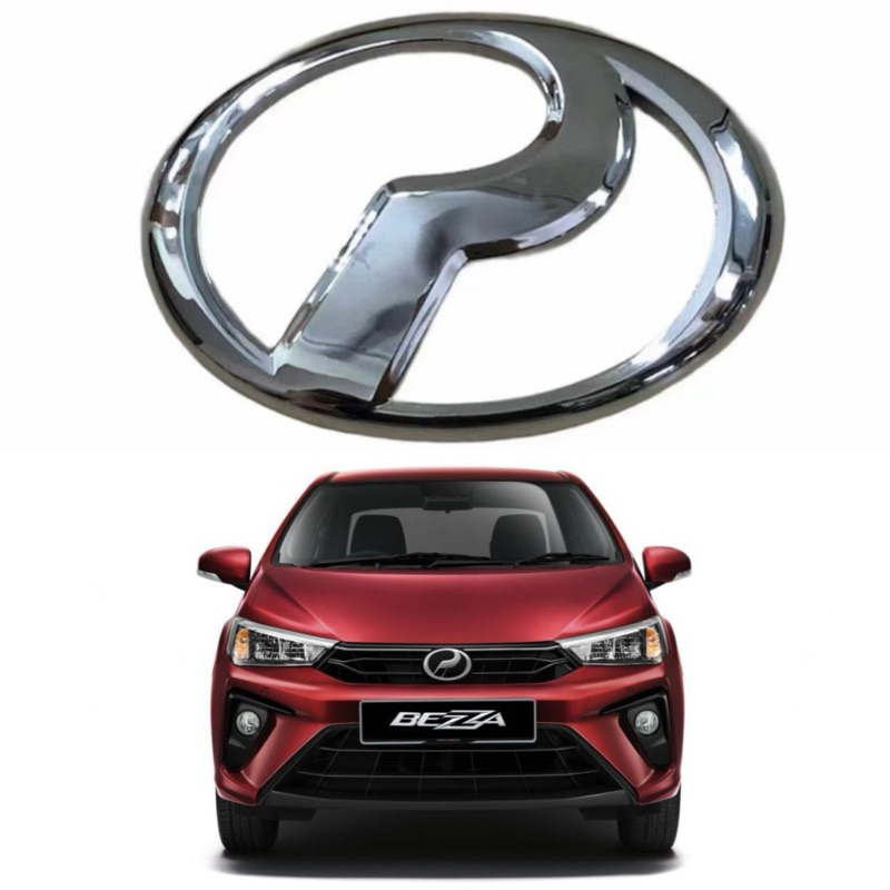 Perodua Bezza (2020) X / Advance Front Logo Emblem Badge Depan | Shopee ...