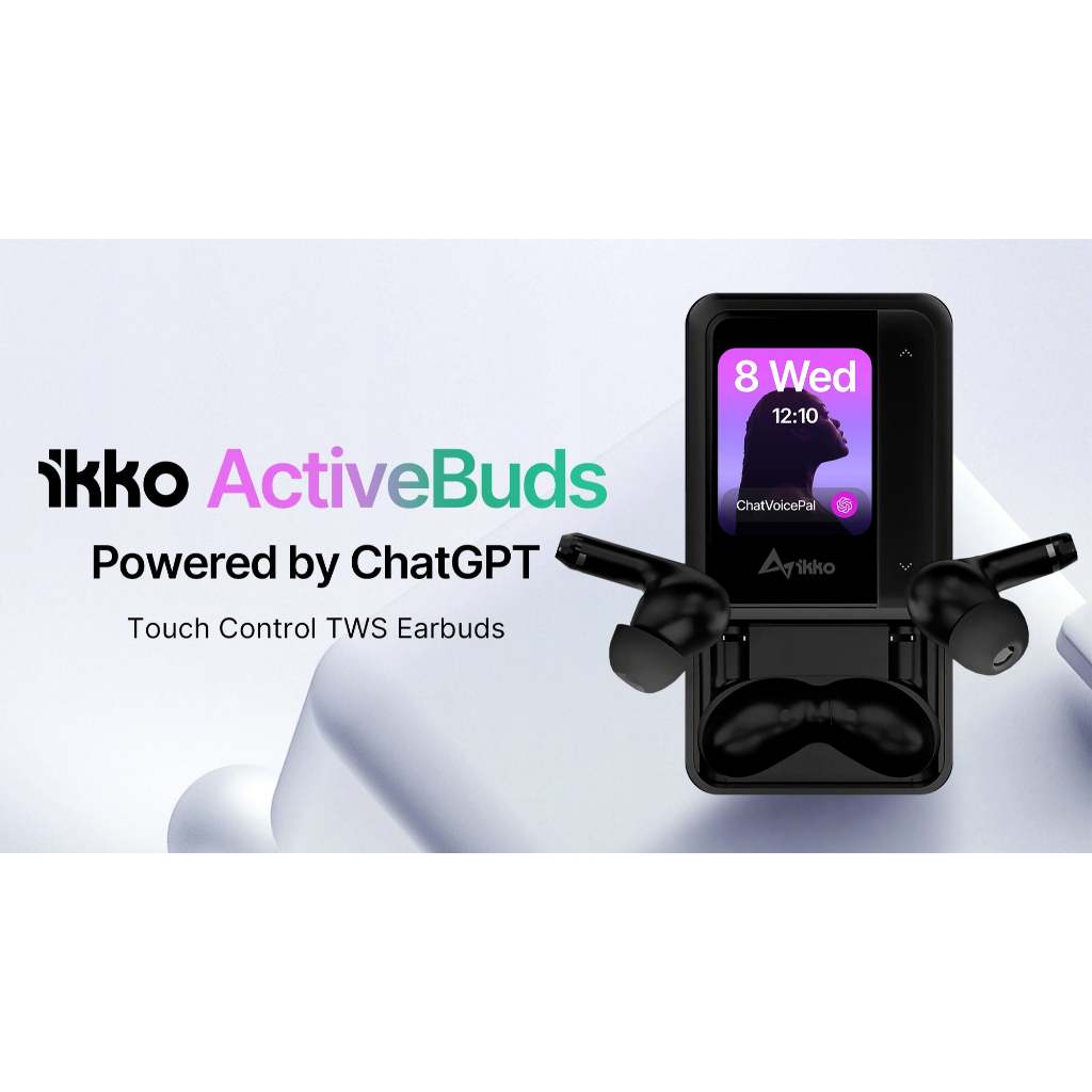 iKKO World's First AI TWS Earbuds with Smart System&Touchscreen ...