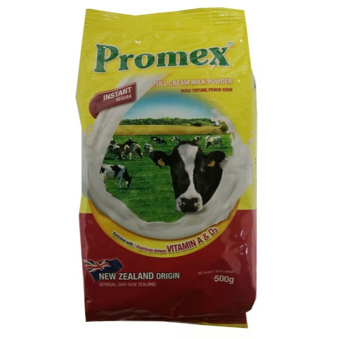 500g PROMEX Instant Whole Milk Powder / Susu Tepung Penuh Krim | Shopee ...