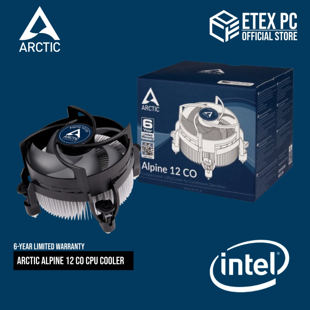 Arctic Alpine 12 CO CPU Cooler - Intel # ACALP00031A | Shopee Malaysia
