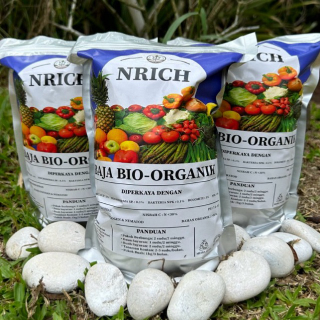 Baja Bio organik / Organic fertiliser - 1kg (PREMIUM) | Shopee Malaysia