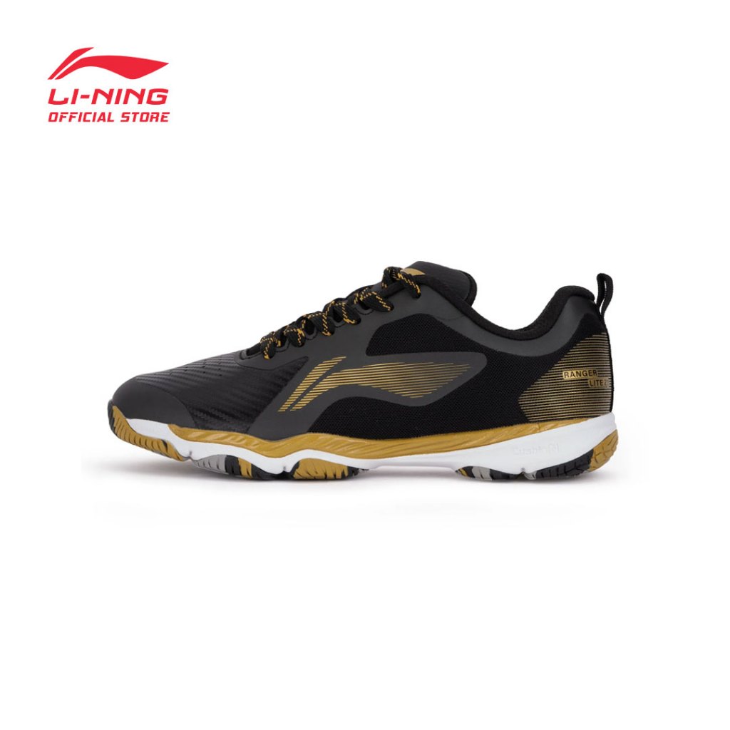 LI-NING RANGER LITE Z2 BADMINTON SHOES - BLACK/GOLD - AYTT047-1 ...
