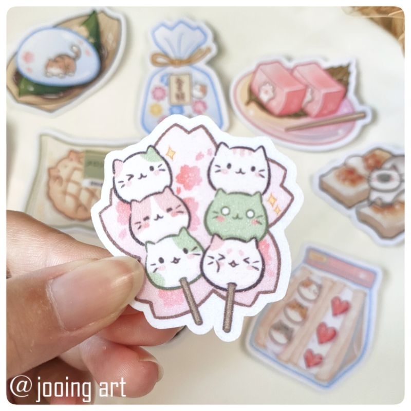 Japanese Cat Dessert Set A & B 日式猫猫甜点 | Shopee Malaysia