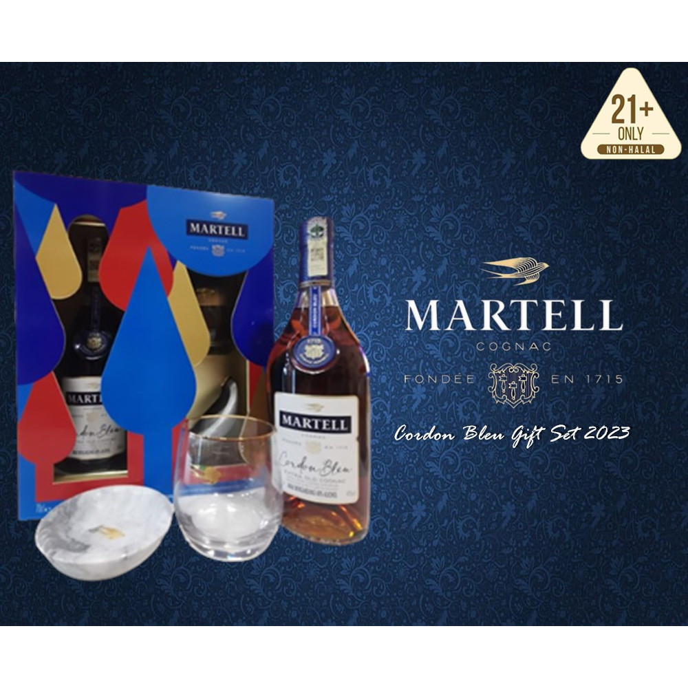 Martell Cordon Bleu Cognac Gift Set 2023 | Shopee Malaysia