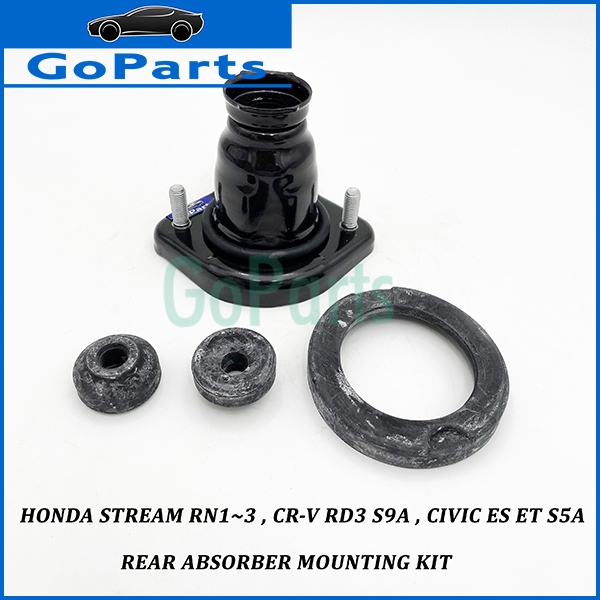 (1pc) Rear Absorber Mounting Kit Honda Stream Rn1 Rn3 S7a S7c [2000~06] CR-V Rd3 S9a [2002~06 ...