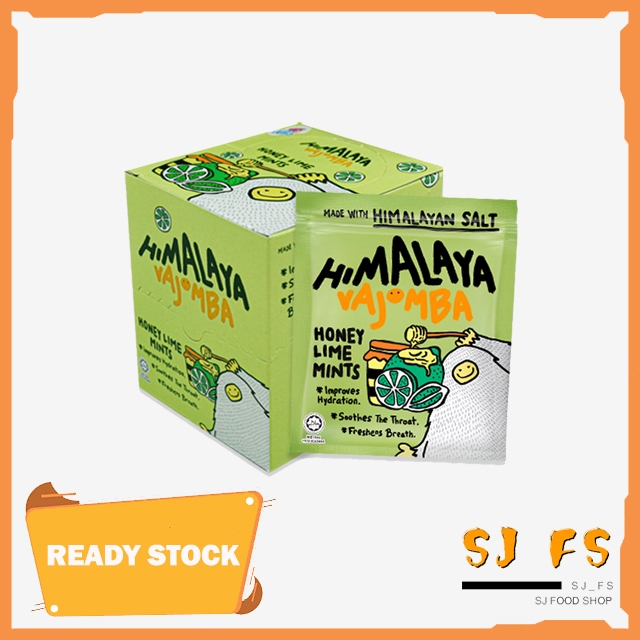 Himalaya Vajomba Honey Lime Mint 15g x 12 Pack | Shopee Malaysia