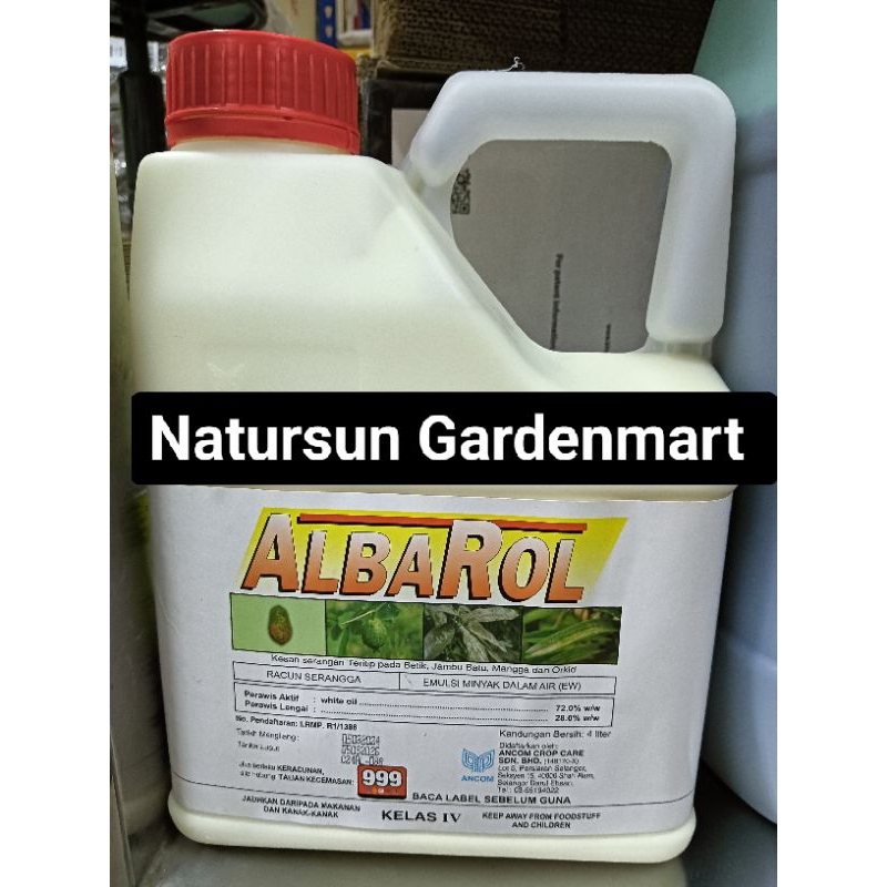 (Serangga) Albarol/Ancom/Racun Serangga/white oil 72% | Shopee Malaysia