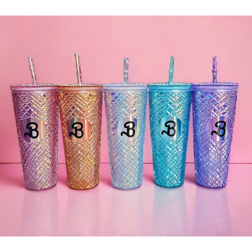 Barbie Cold Cup with Straw Tumbler Acrylic Movie Water Cup | Shopee ...