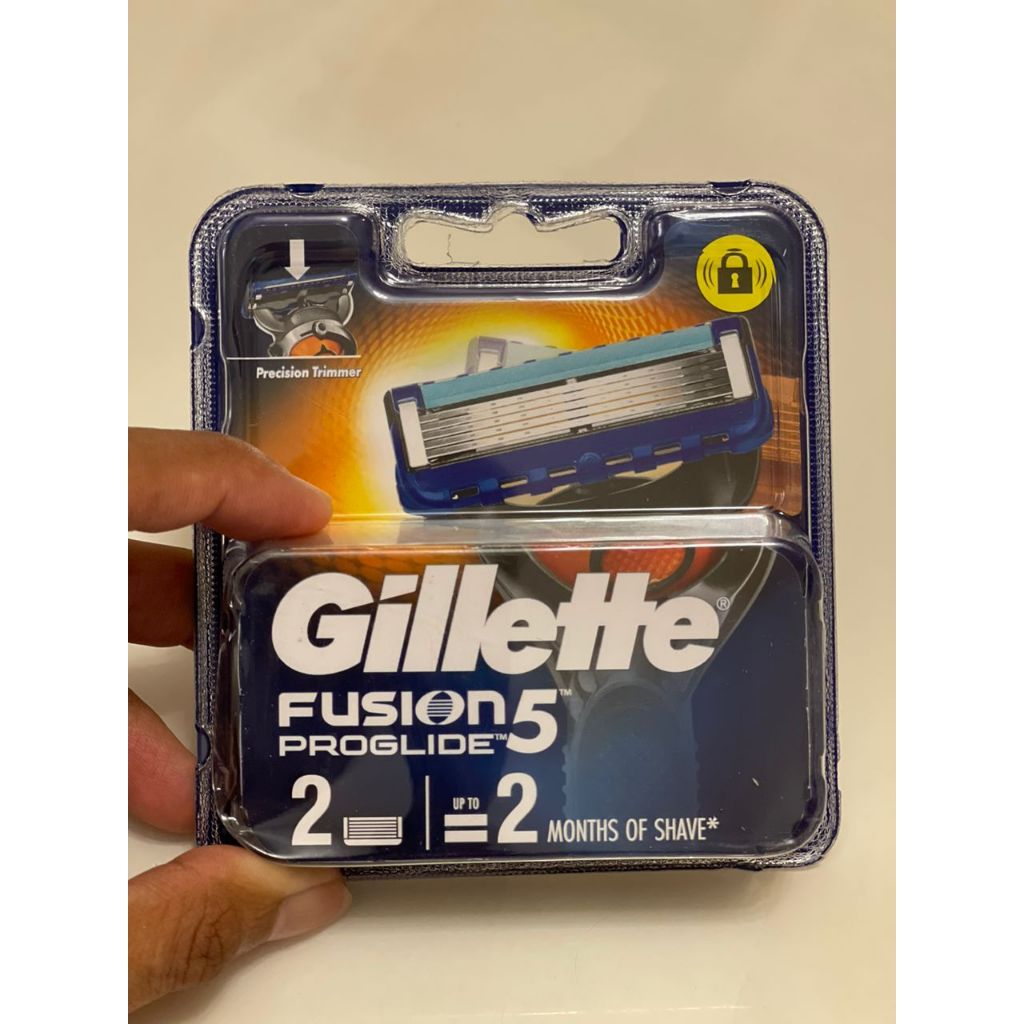 GILLETTE Fusion 5 Proglide Razor Cartridge Refill (2's / 4's) Pisau ...
