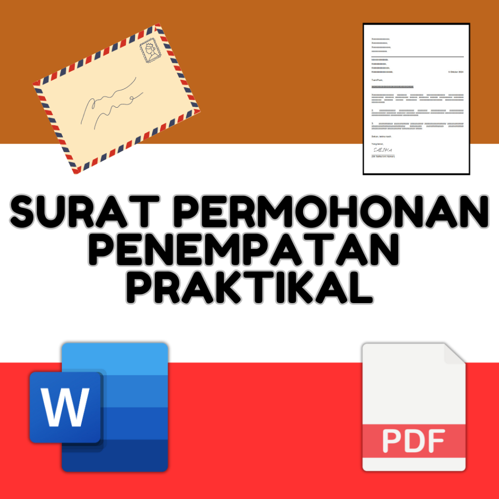 Servis Buat Surat Permohonan Penempatan Praktikal | Internship ...