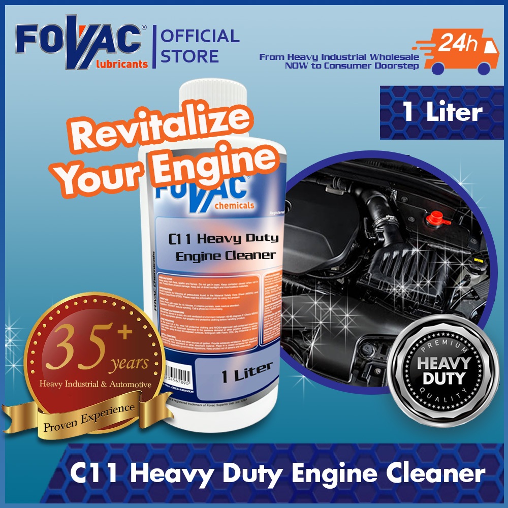 FOVAC C11 Heavy Duty Engine Cleaner Engines, Molds, Garage floors ...