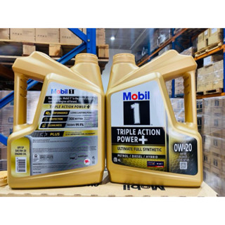 MOBIL 1 TRIPLE ACTION POWER+ 0W20 SP C5 GF-6A Advanced Fully Synthetic ...