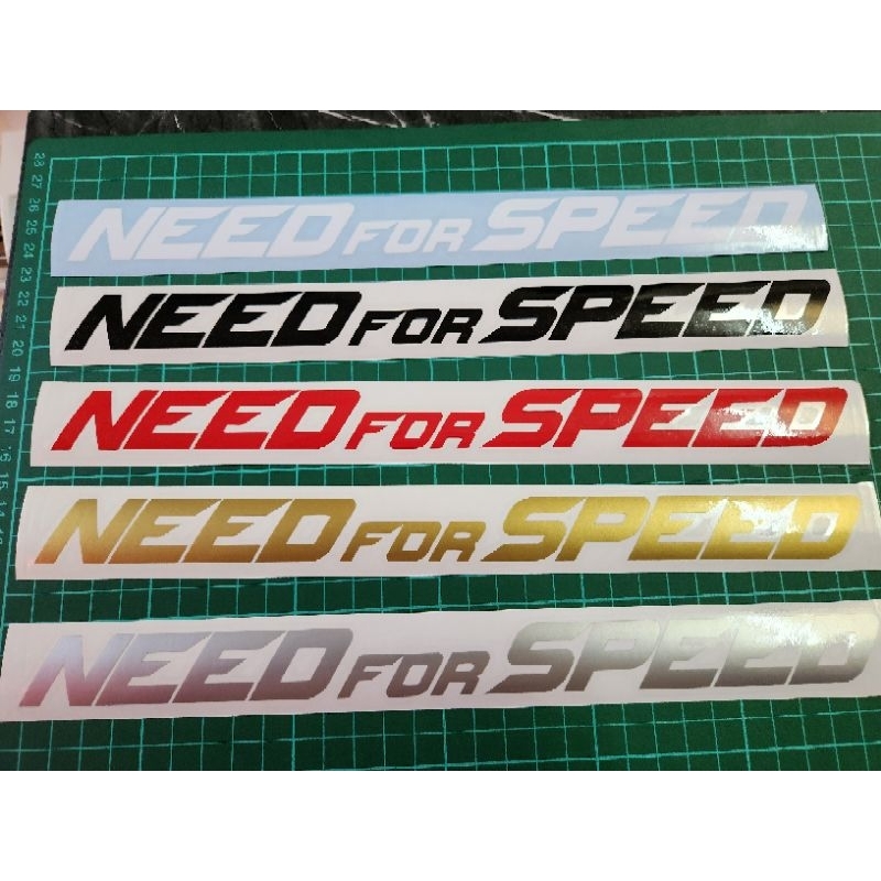 sticker potong NEED FOR SPEED | Shopee Malaysia