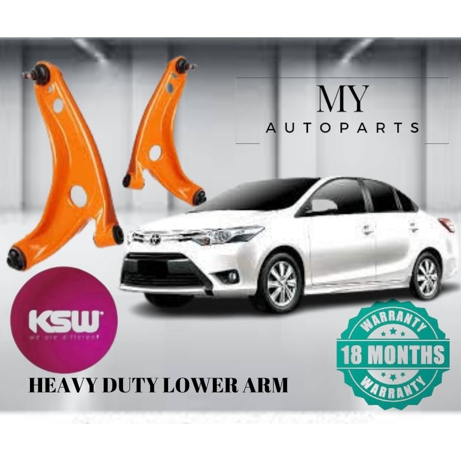 TOYOTA VIOS NCP150 - KSW HEAVY DUTY CONTROL/LOWER ARM LEFT & RIGHT ...