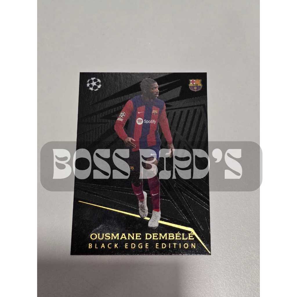 Ousmane Dembele Black Edge Edition: UEFA Club Competitions Topps Match ...