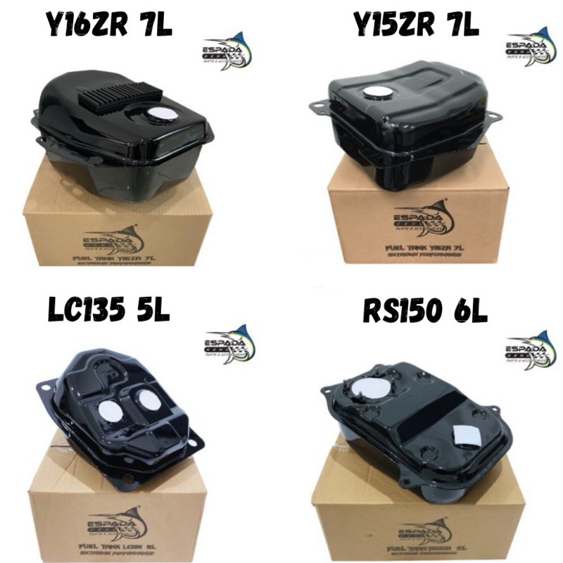 ESPADA FUEL TANK MINYAK TANGKI YAMAHA HONDA Y16ZR Y15ZR 7L RS150 RSX 6L ...