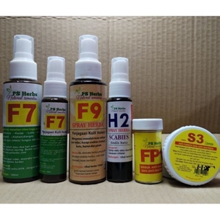 PS Herbs- Spray F7, Spray F9, H2,Krim S3, Serbuk FP1- SPORO, FUNGUS ...