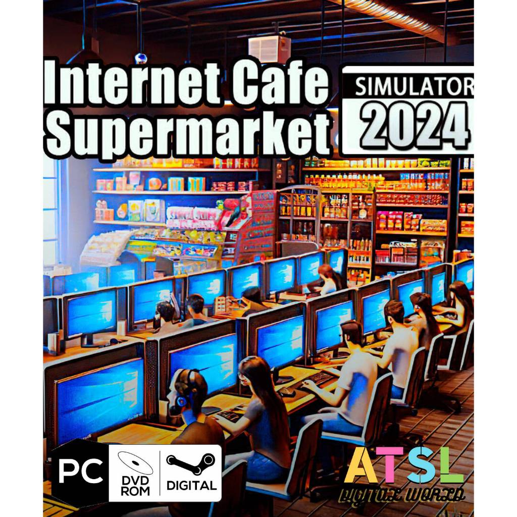 [Original PC Game] Internet Cafe & Supermarket Simulator 2024 ...
