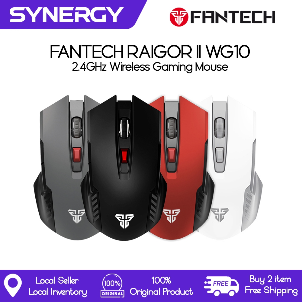 Fantech Gaming Mouse Raigor II WG10 Wireless 2.4GHz Pro Gaming Mouse ...
