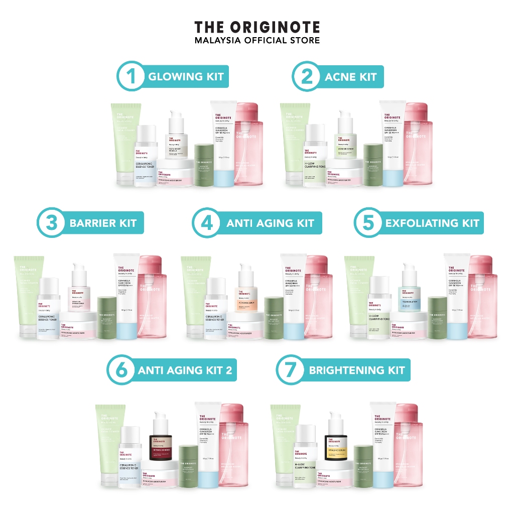 The Originote Special Bundle 7in1 Get 24k Booster - Face wash Toner ...
