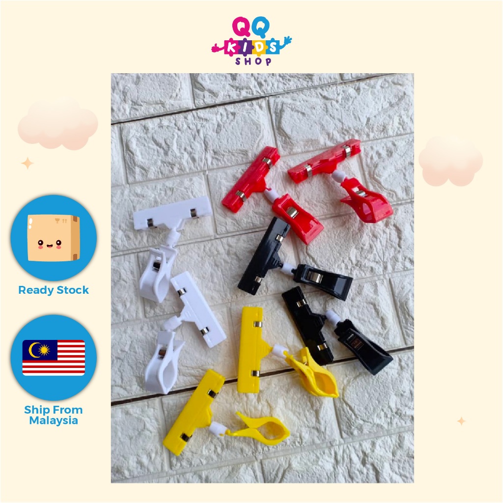 Colour Price Tag Pop Sign Card Display Clamp Clip Card Holder Klip ...