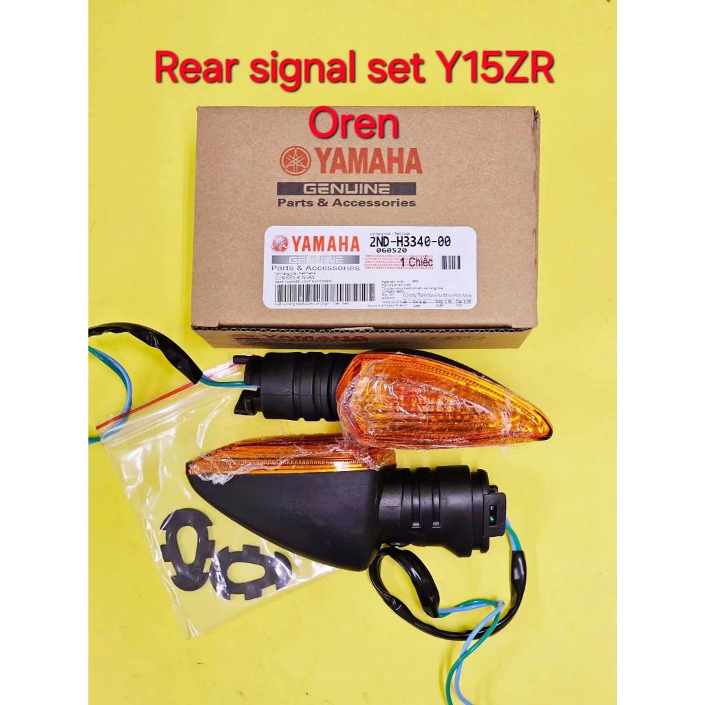 REAR SIGNAL SET YAMAHA ORIGINAL SMOKE / OREN Y15ZR Y15 V1 V2 LC135 LC 135 V4 V5 V6 V7 SRL FZ 150 ...