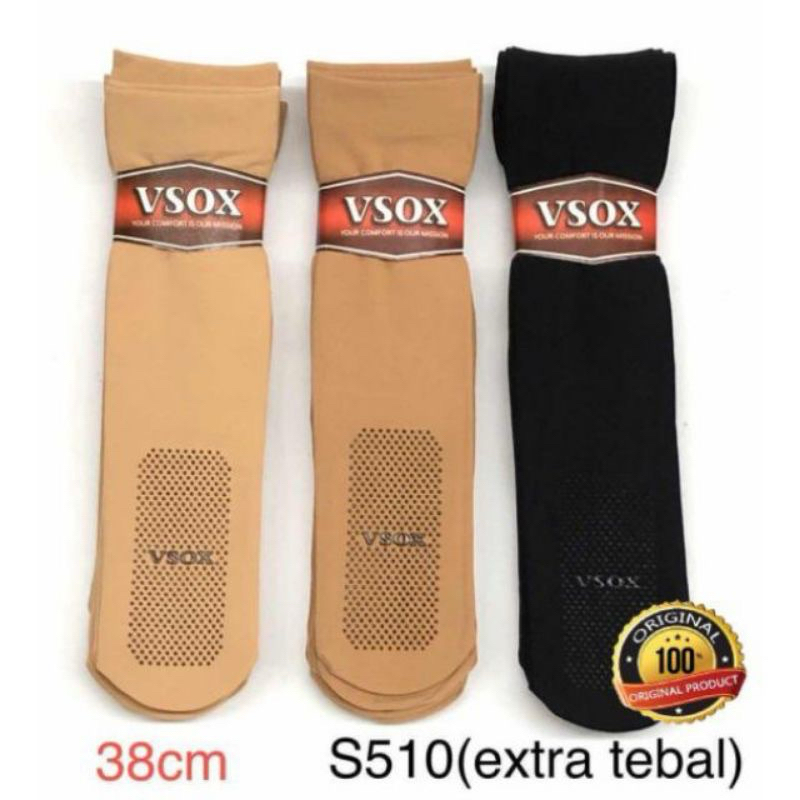 sarung kaki aurat solat muslimah panjang/tebal/nipis/antislip/bulat ...