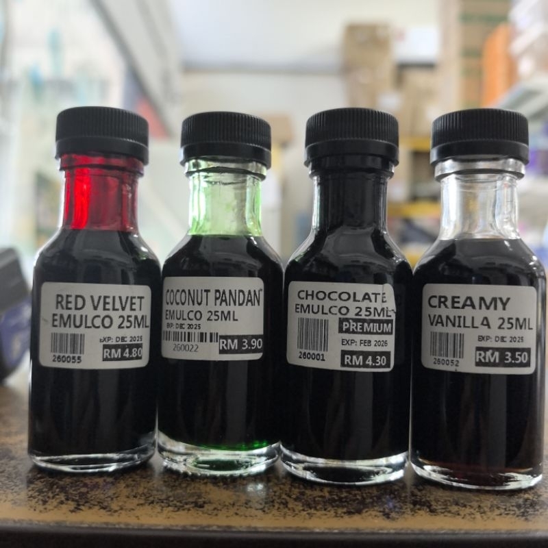 YIBAKE Food flavouring sweet corn rose red velvet chocolate emulco ...