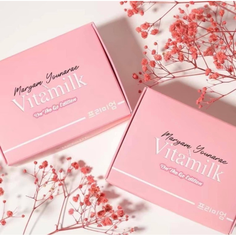 VITA BOOSTER VITAMILK 10 Sachet (Peach & Strawberry) | Shopee Malaysia