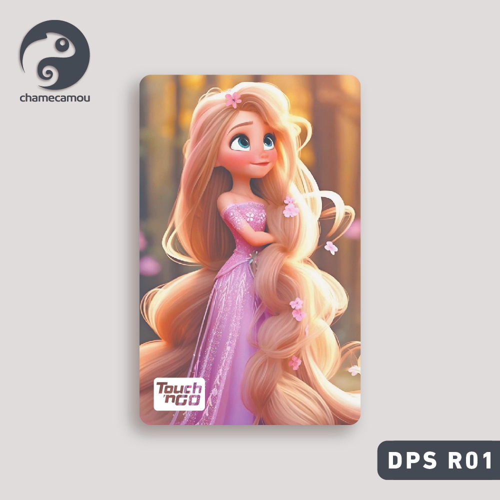 Princess Rapunzel - Sticker For Touch n Go Card TnG NFC eWallet Access ...