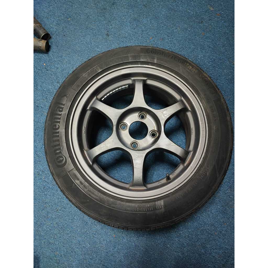 Rim Spare 15 PCD 100 inci siap tayar | Shopee Malaysia