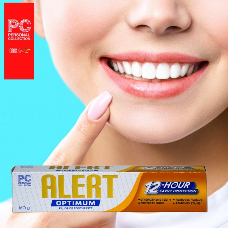 PEMBERSIH GIGI DAN GUSI ALERT OPTIMUM FLUORIDE TOOTHPASTE 12 HOURS ...