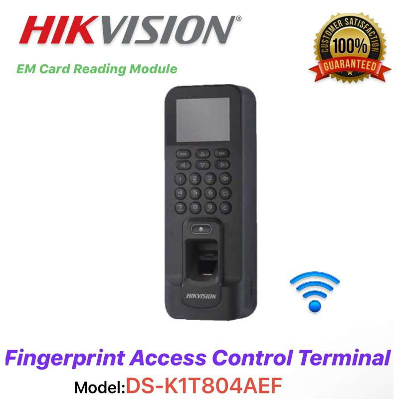 Hikvision DS-K1T804AEF Fingerprint Access Control Terminal | Shopee ...