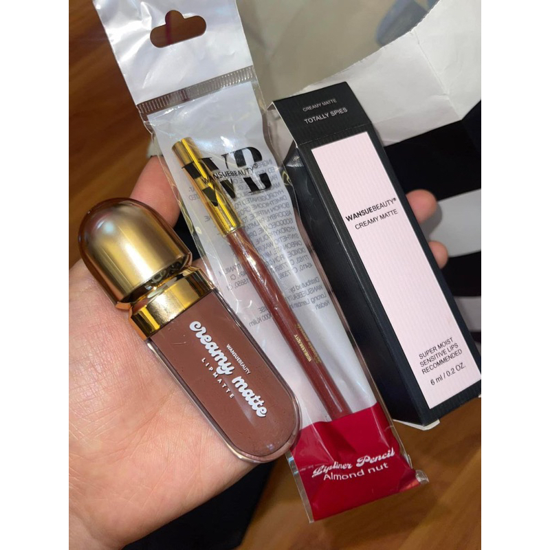 LIPMATE WANSUE MATTE + LIP LINER | Shopee Malaysia