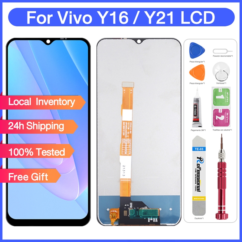 Original LCD for VIVO Y21T/ Y21E / Y32 / Y16 / Y02S / Y21/ Y21G /Y21S ...