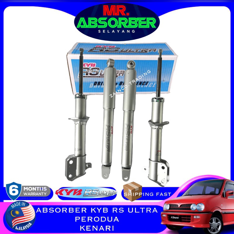 PERODUA KENARI / PERODUA KELISA / PERODUA VIVA ABSORBER KYB RS ULTRA ...