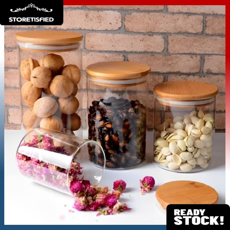 BALANG KACA | Bekas Makanan | Balang Jajan | Balang Kaca Kedap Udara ...
