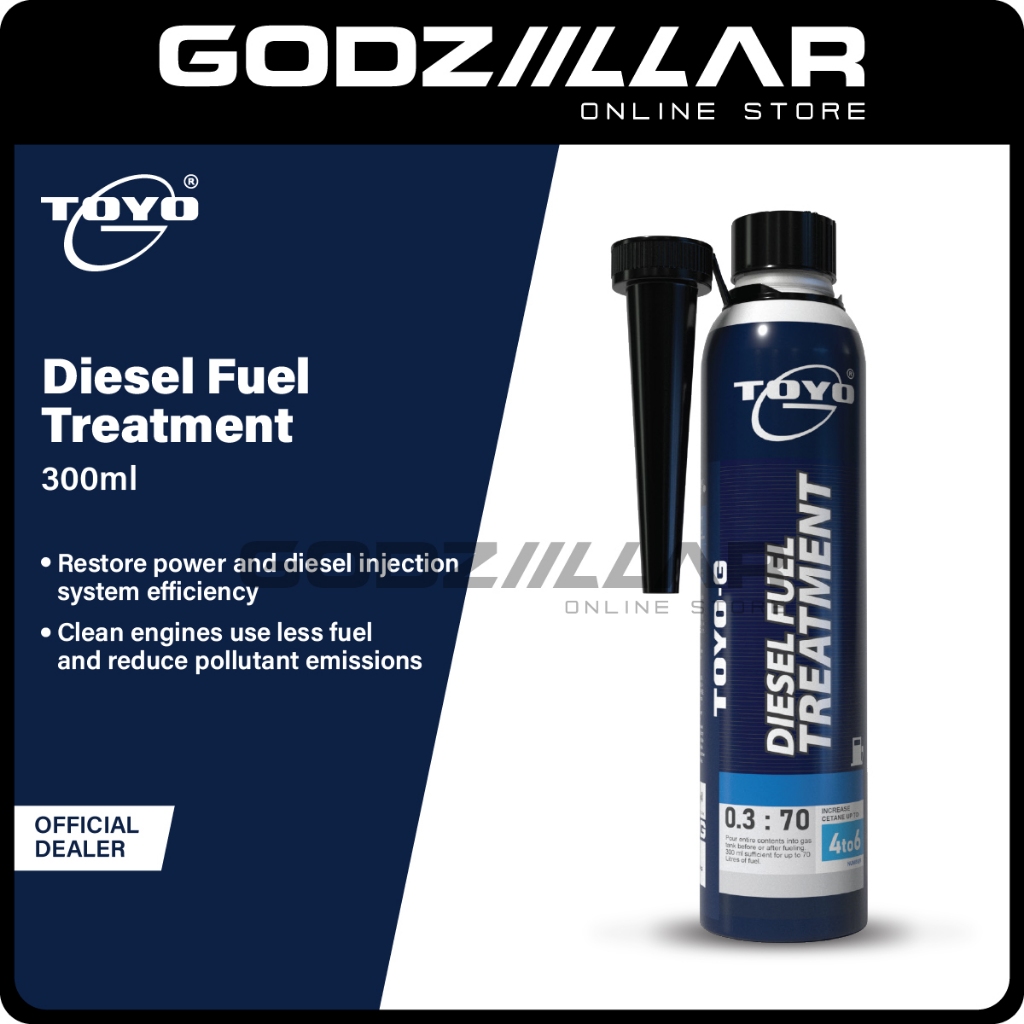 (300ml) Toyo-G Diesel Fuel Treatment Diesel Injector Cleaner 燃油宝 ...