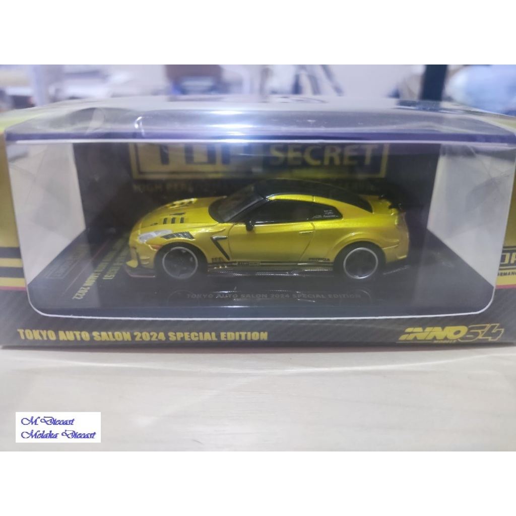 Inno64 Nissan GT-R R35 “Top Secret” Tokyo Auto Salon 2024 Special ...