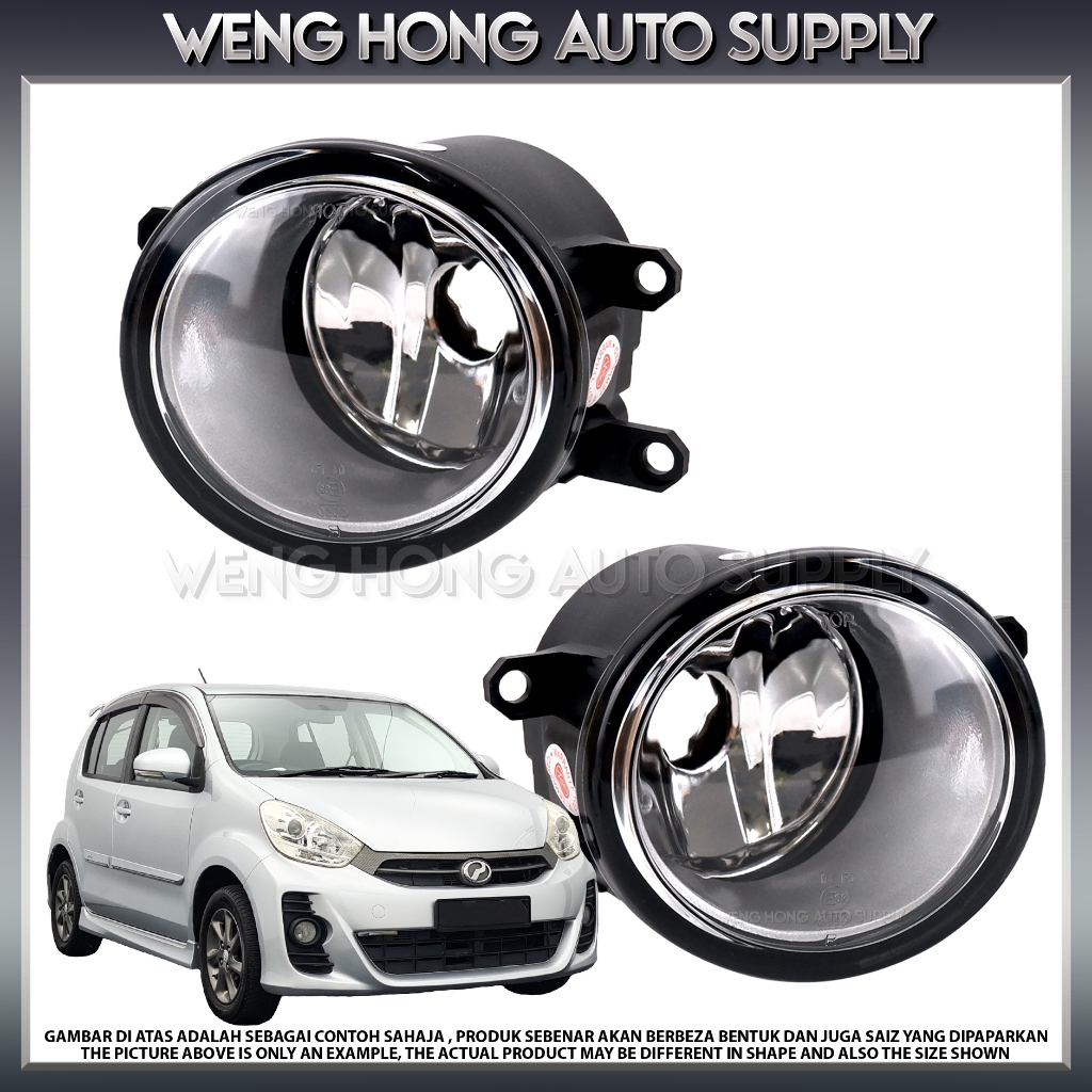 Perodua Myvi Lagi Best , Icon Front Sport Light , Bumper Fog Lamp 2012 ...