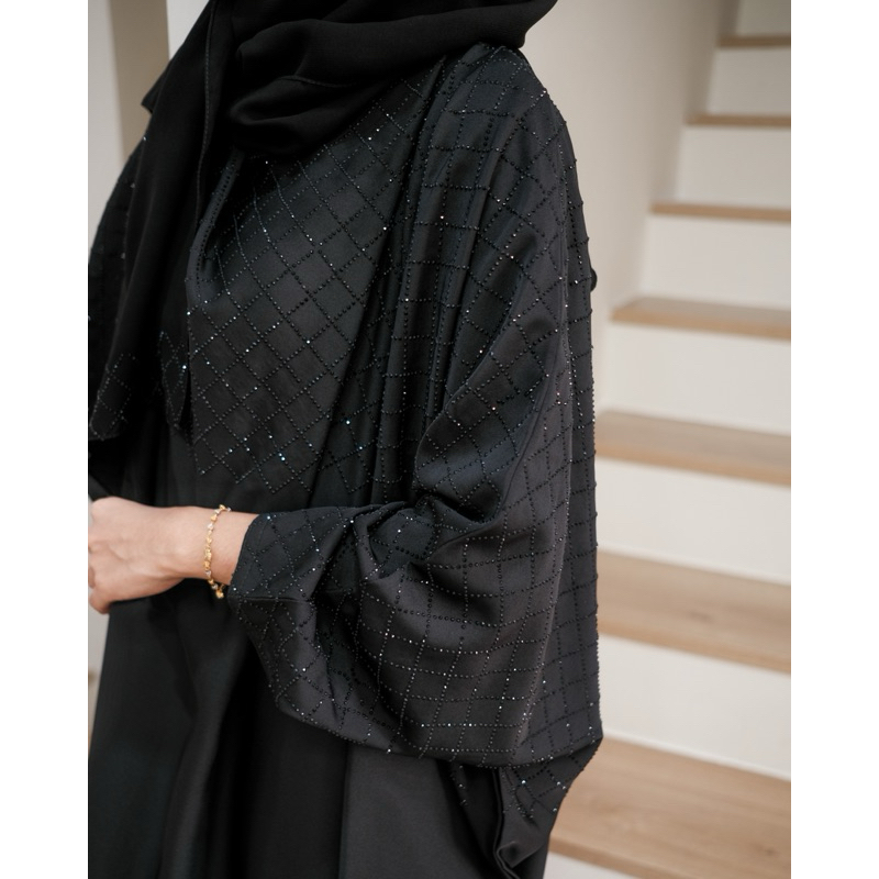 NEW🔥Ateefa Abaya 🌷Premium Abaya Dubai by The Voguescape | Shopee Malaysia