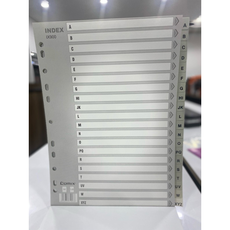 A4 PVC Index Divider - A ~ Z | Shopee Malaysia