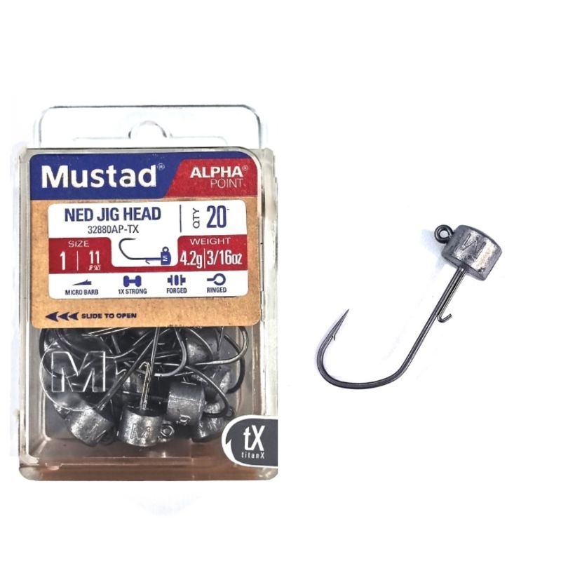 Mustad Ned Jig Head | Shopee Malaysia