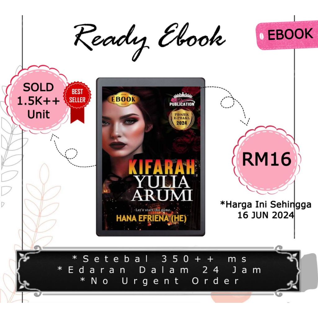 KIFARAH YULIA ARUMI - HANA EFRIENA (READY FILE) | Shopee Malaysia