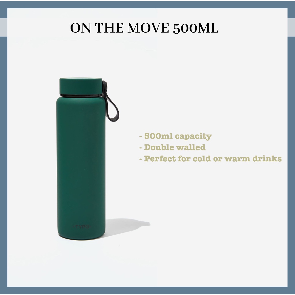 TYPO Tumbler / The Traveller Metal Tumbler & Metal Smoothie Cup / On ...